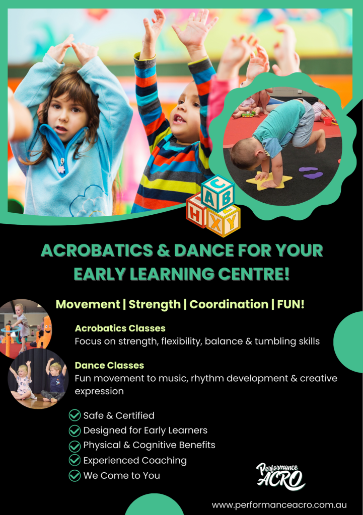 Acro & Dance for Early Learning Centres – Performance Acro